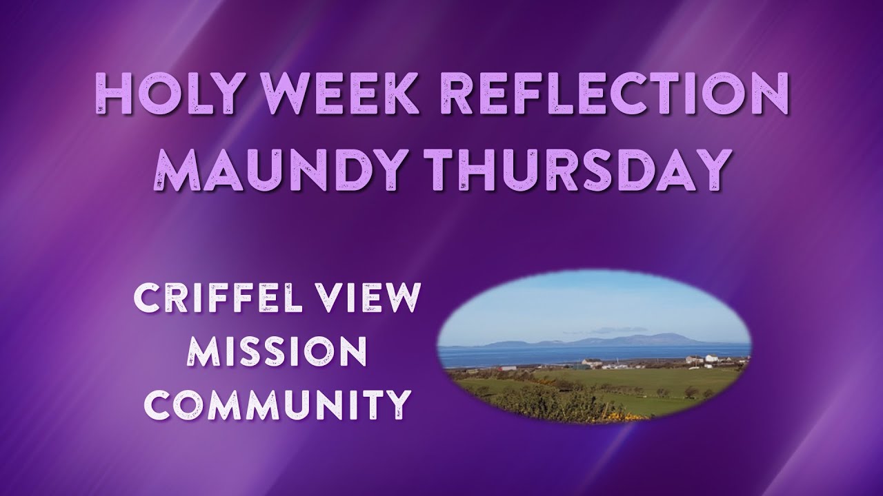 Holy Week Reflections - Thursday (with Barbara Ratcliffe) - YouTube