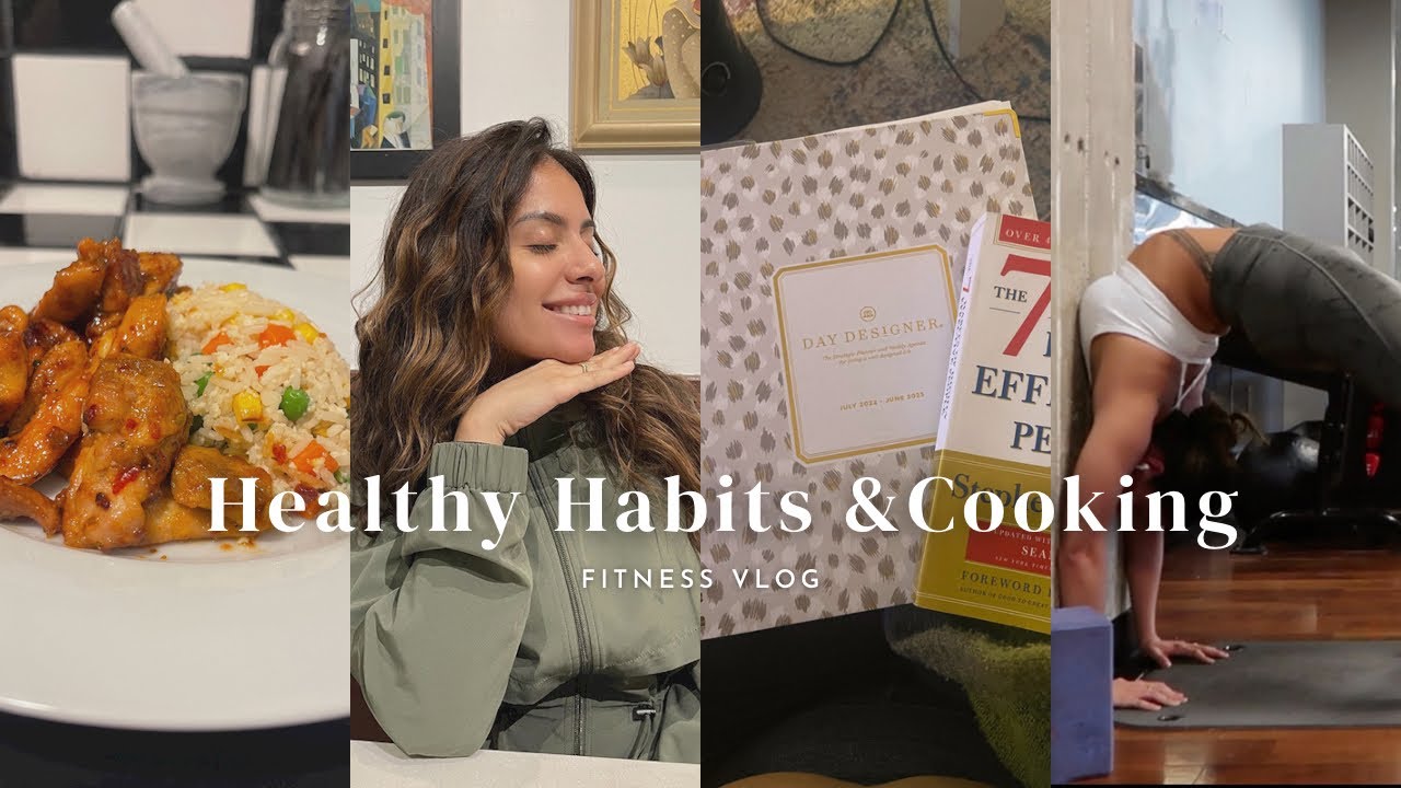 Healthy Habits & Cooking | Fitness Vlog - YouTube