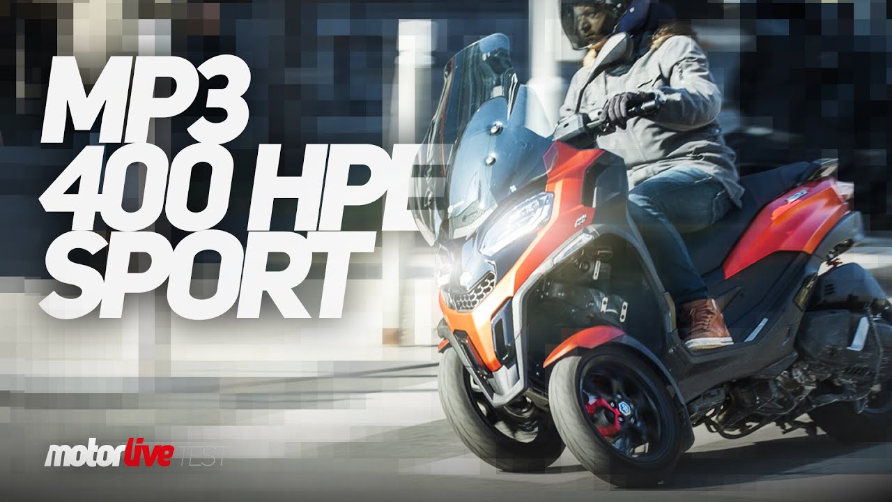 PIAGGIO MP3 400 HPE Sport, le meilleur de tous les MP3 ? | MOTORLIVE ...