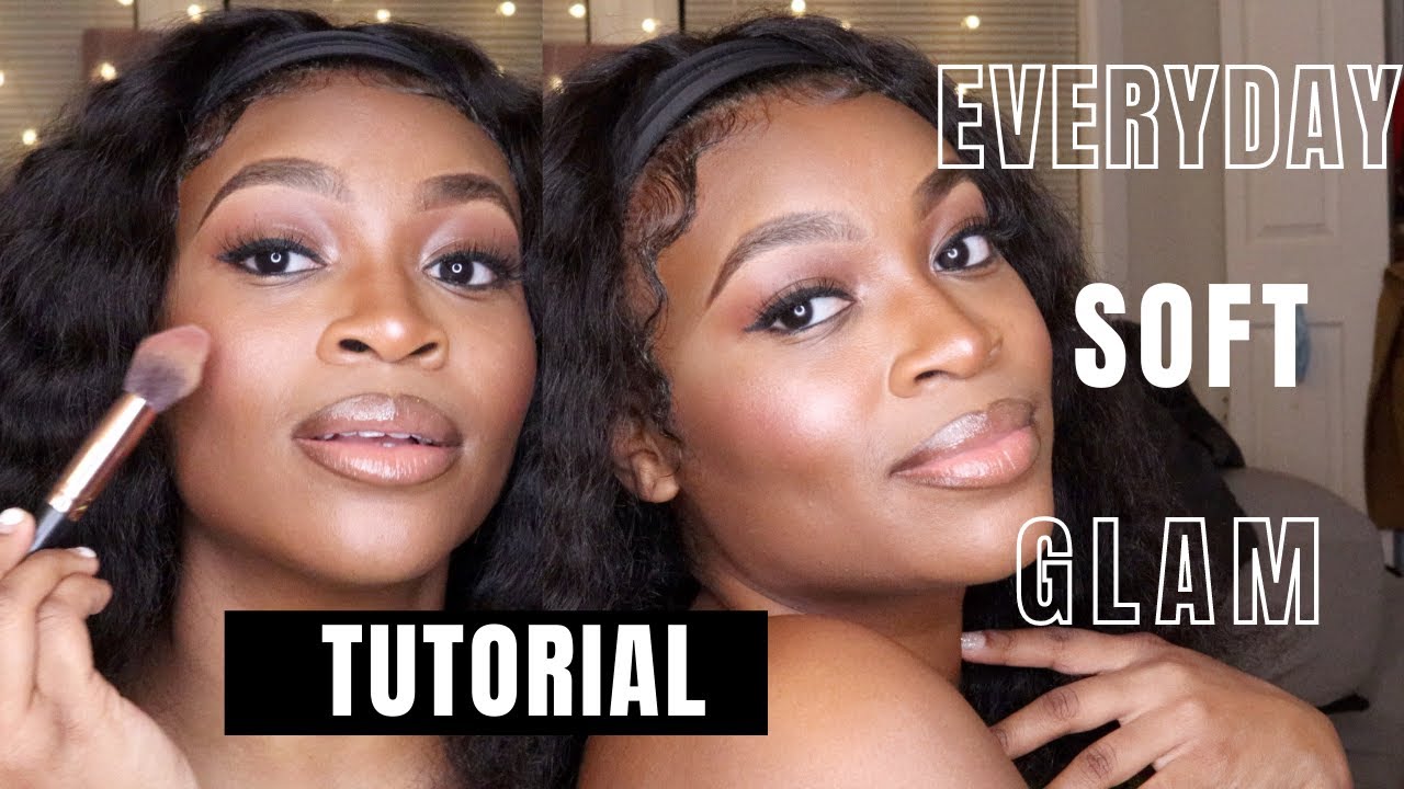 GRWM + Quick and Easy Soft Glam Makeup Tutorial 2021 (CHEAP DRUGSTORE ...