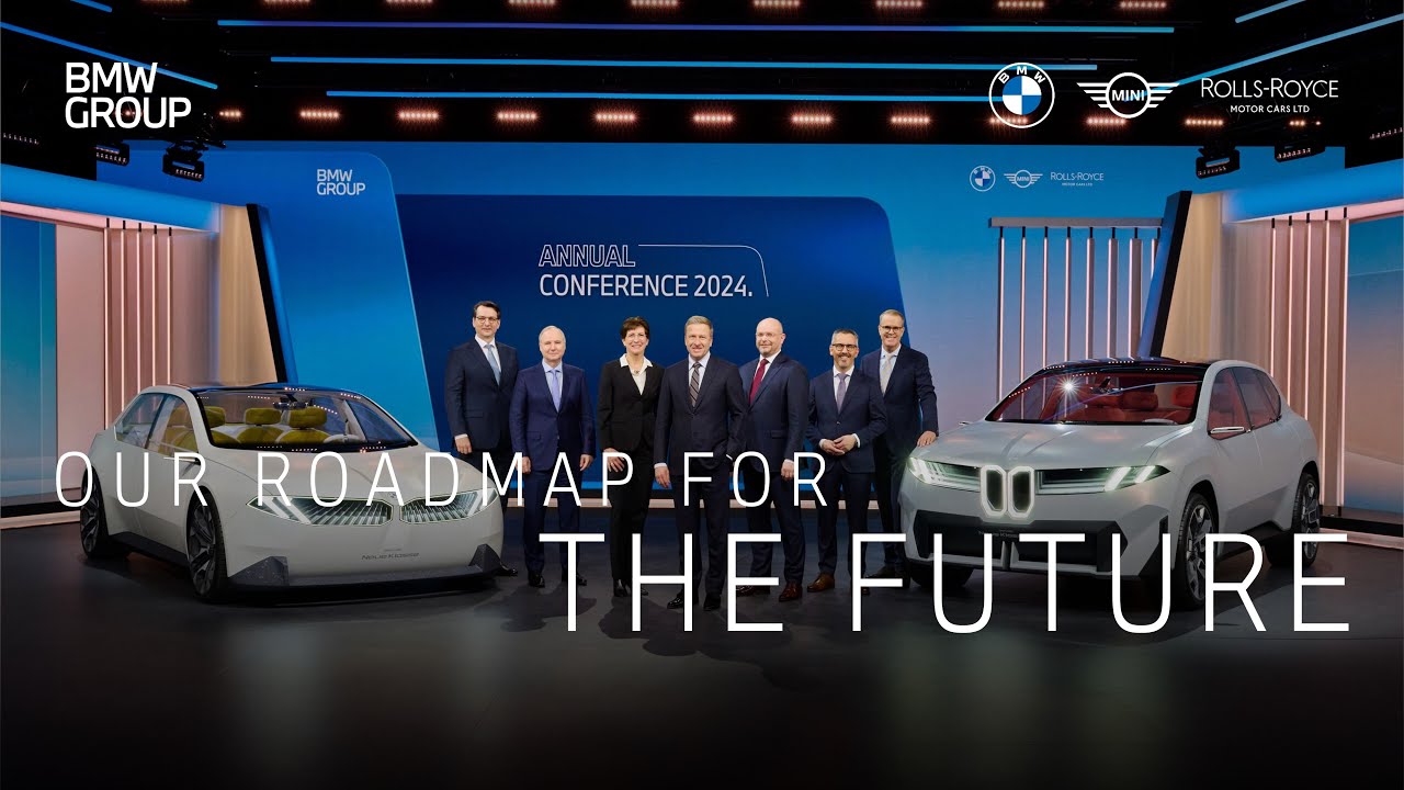 Our roadmap for the future. The BMW Vision Neue Klasse X - YouTube