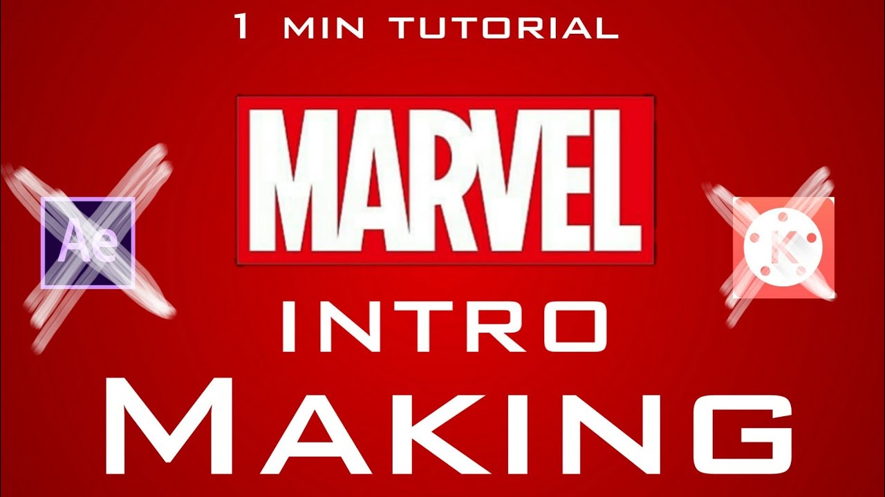 How to make marvel intro ?Marvel intro maker! Within 1 min! No after ...