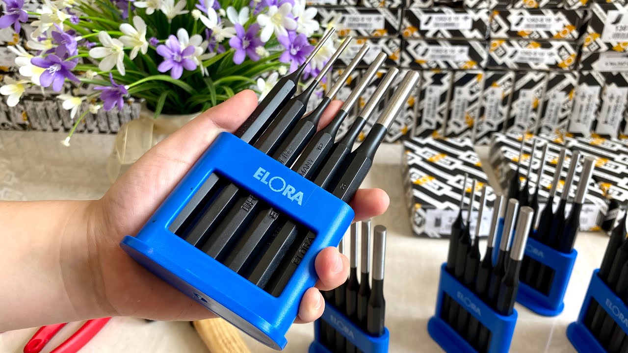 Elora 271KS Parallel Pin Punch Set is a 6pcs collection that embodies ...
