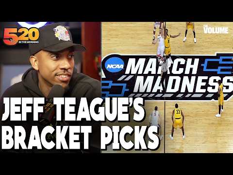 Jeff Teague makes his PERFECT March Madness Bracket: “Florida is WINNING national championship”