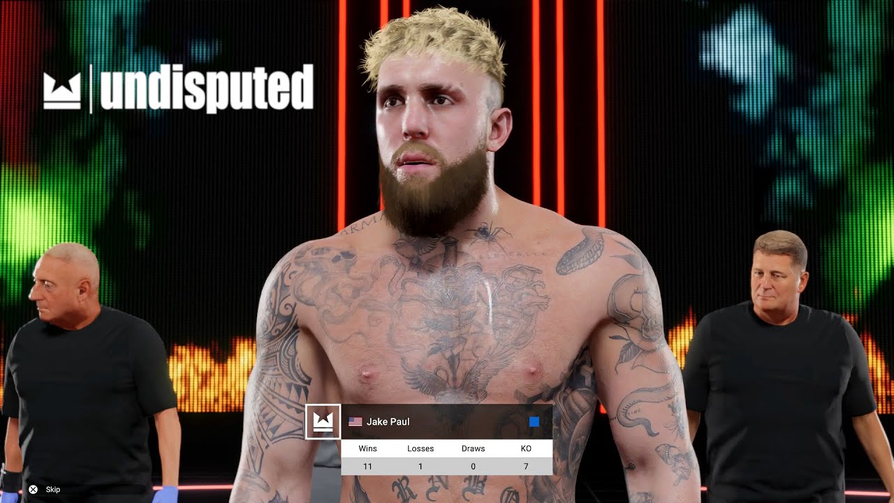 Undisputed - *New DLC Pack* - Jake Paul Entrance + Introduction (PS5 ...