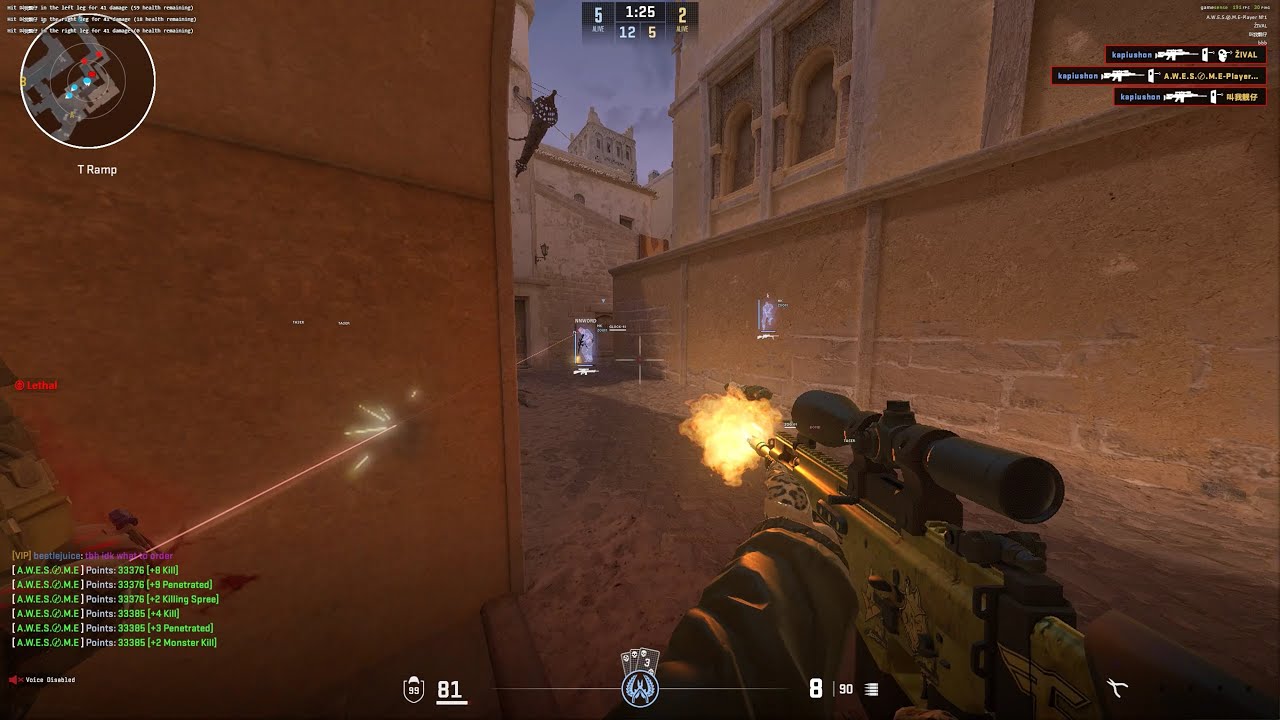 #CS2 hvh highlights ft. skeet.cc / gamesense.pub - YouTube