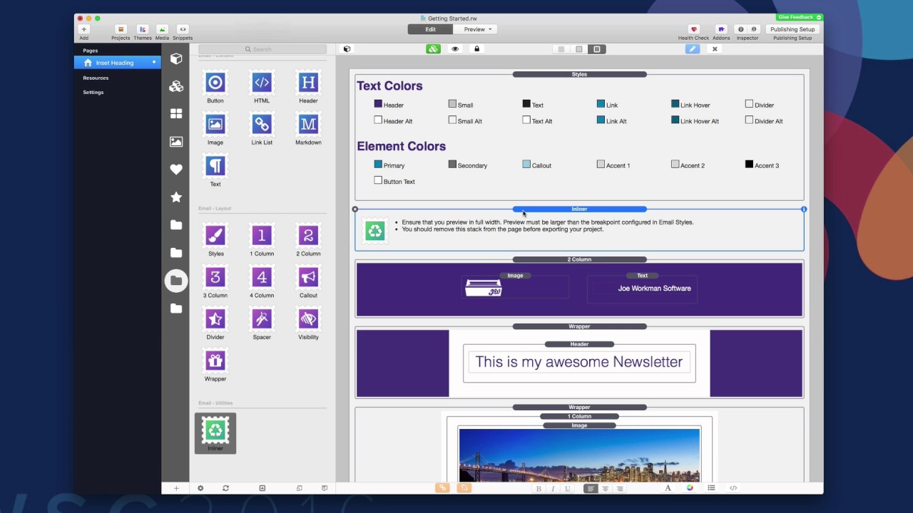 Sending Email with Email for RapidWeaver - YouTube