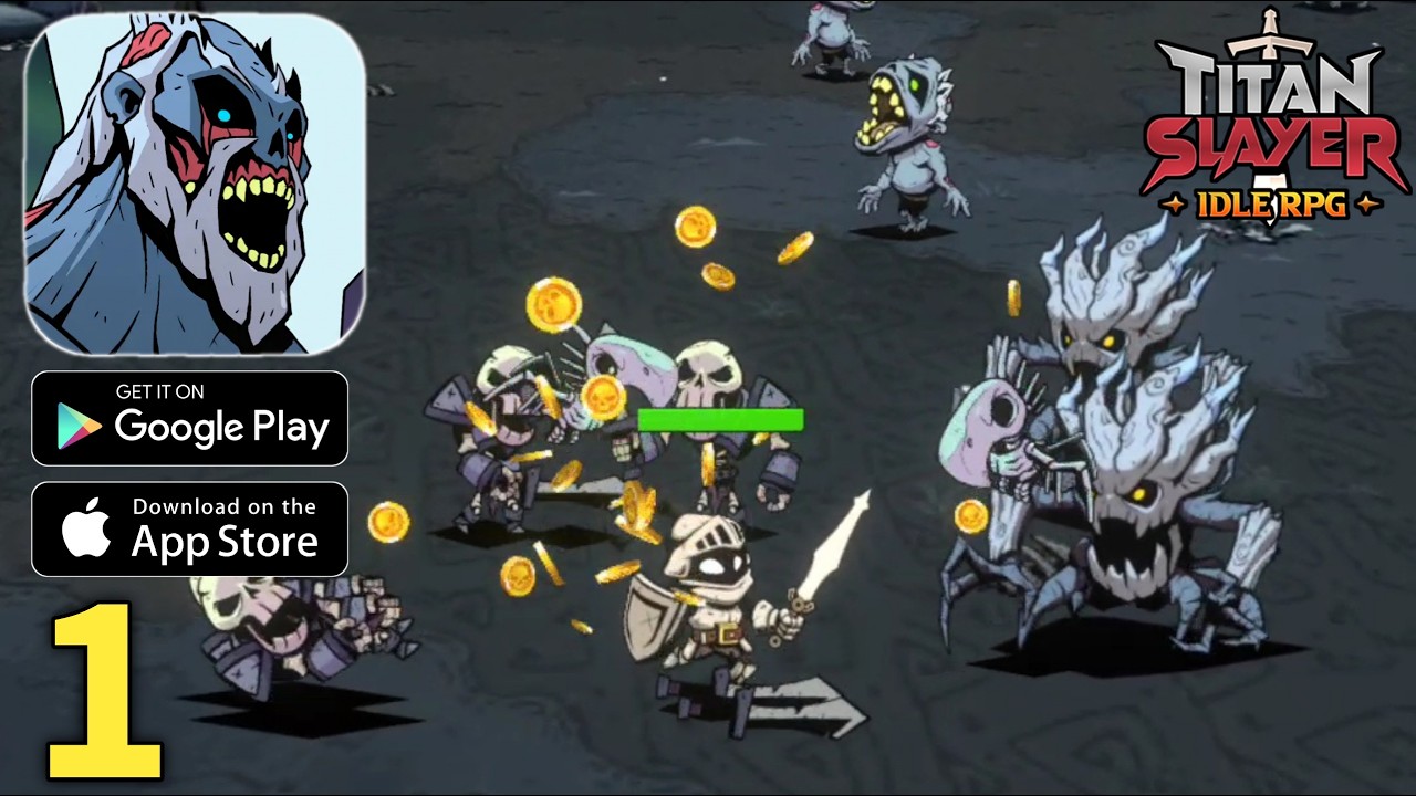 Titan Slayer Action Idle RPG Gameplay Walkthrough Part 1 (Android, ios ...