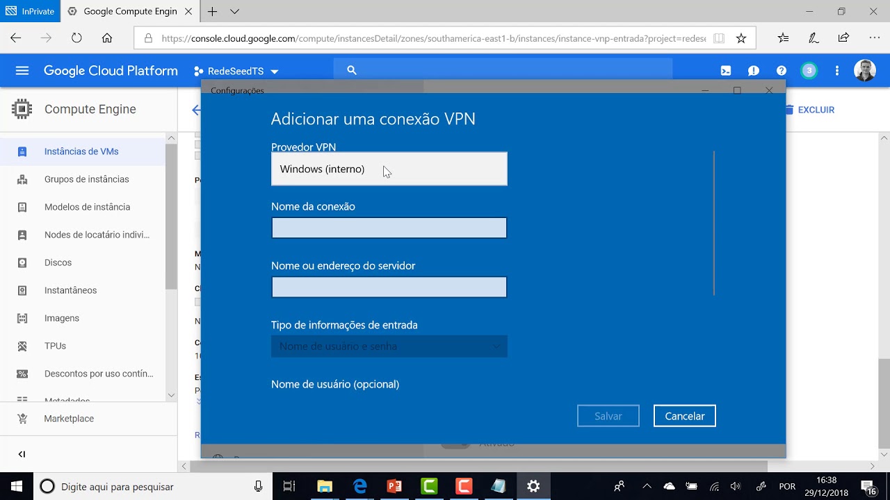 Criando uma VPN com o Google Cloud Platform (GCP) - YouTube
