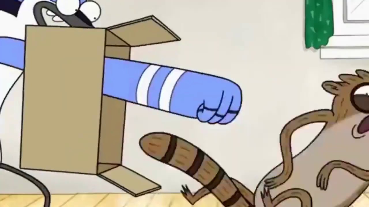 Rigby Getting Punched Supercut - YouTube