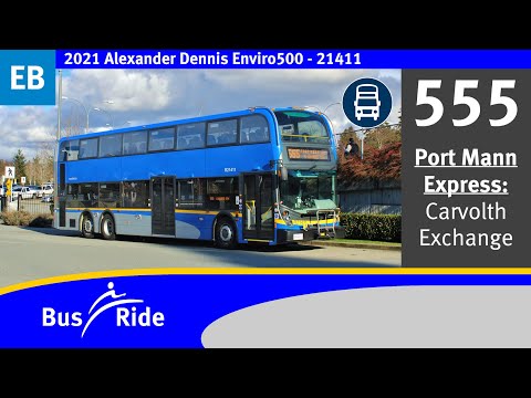 BusRide: TransLink (CMBC) - 555 Port Mann Exp: Carvolth Exch ...