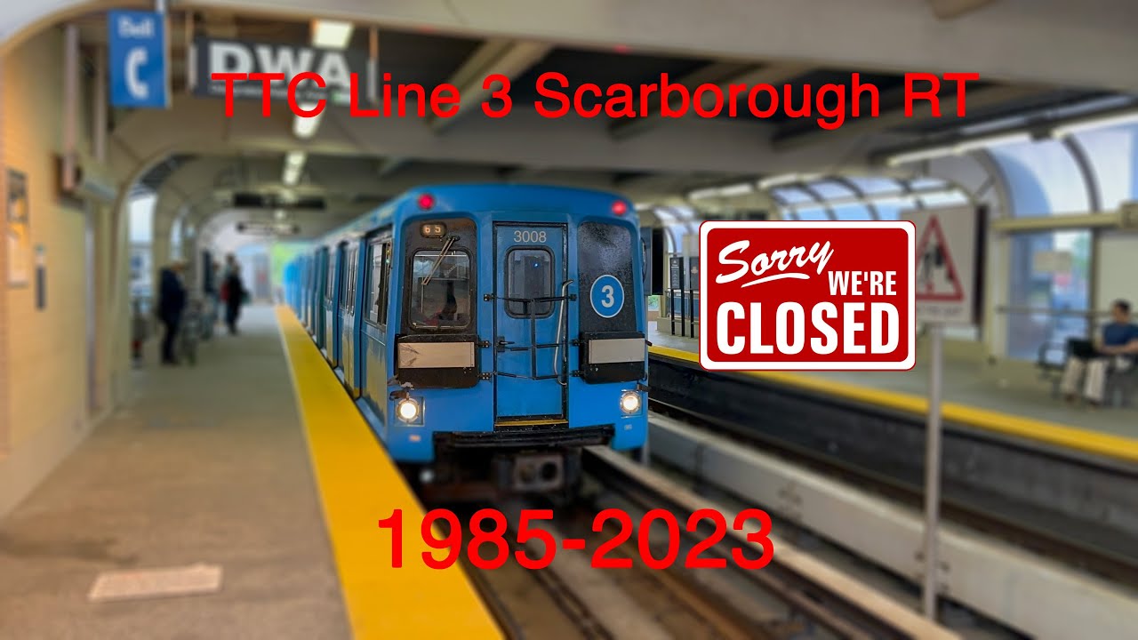 TTC Line 3 Scarborough RT Tribute Video - YouTube
