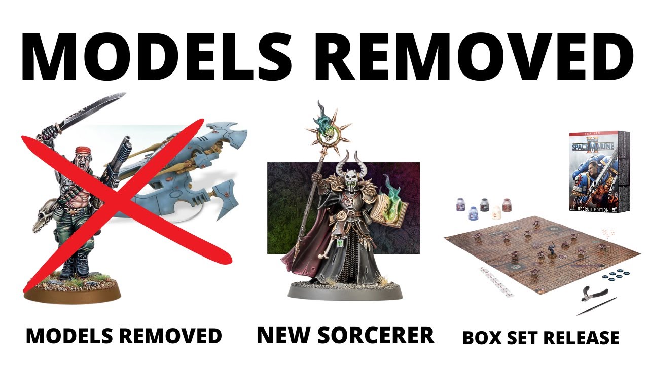 Models Removed for Guard + Aeldari, New Mini Reveals, Box Set Price ...