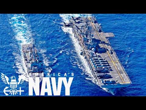 USS Tripoli (LHA-7) Orta Doğu'ya Hareket Ediyor | Destansı Öfke Operasyonu