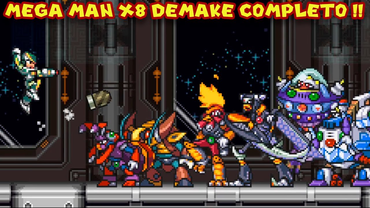 MEGA MAN X8 DEMAKE COMPLETO - Pepe el Mago Juega - YouTube