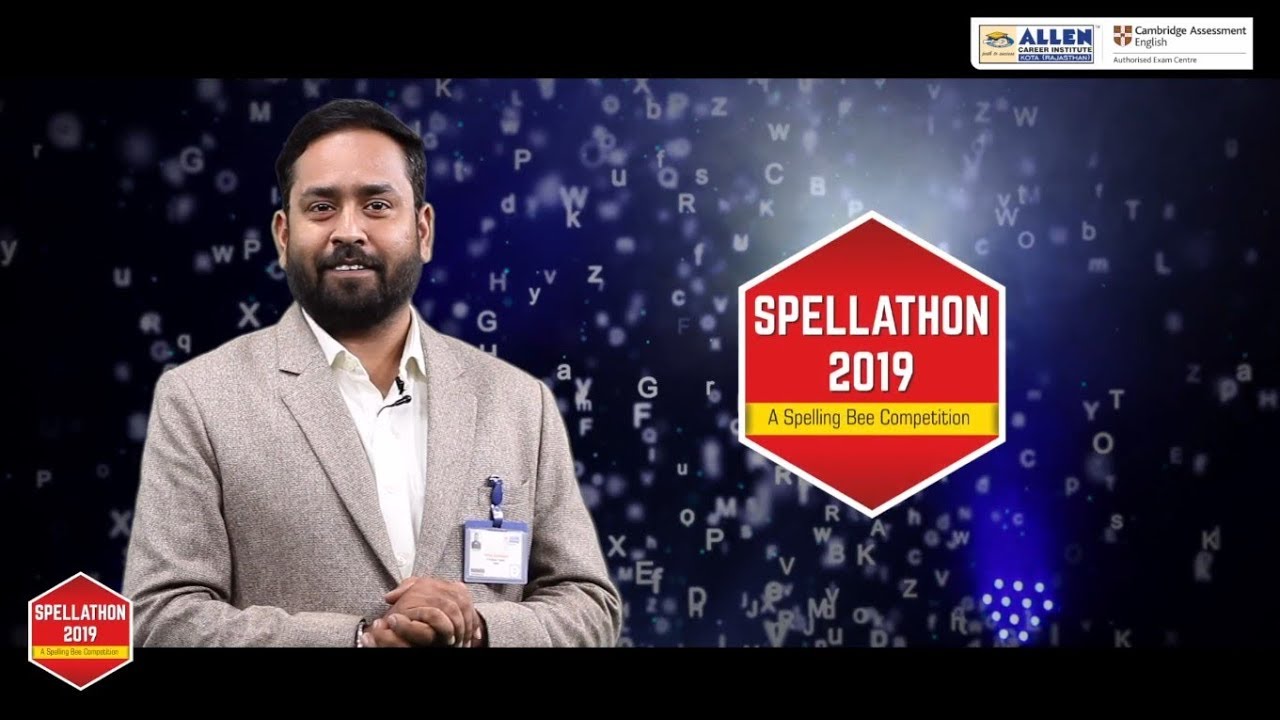 Spellathon–A Spelling Bee Competition | Kota‘s first spelling bee ...