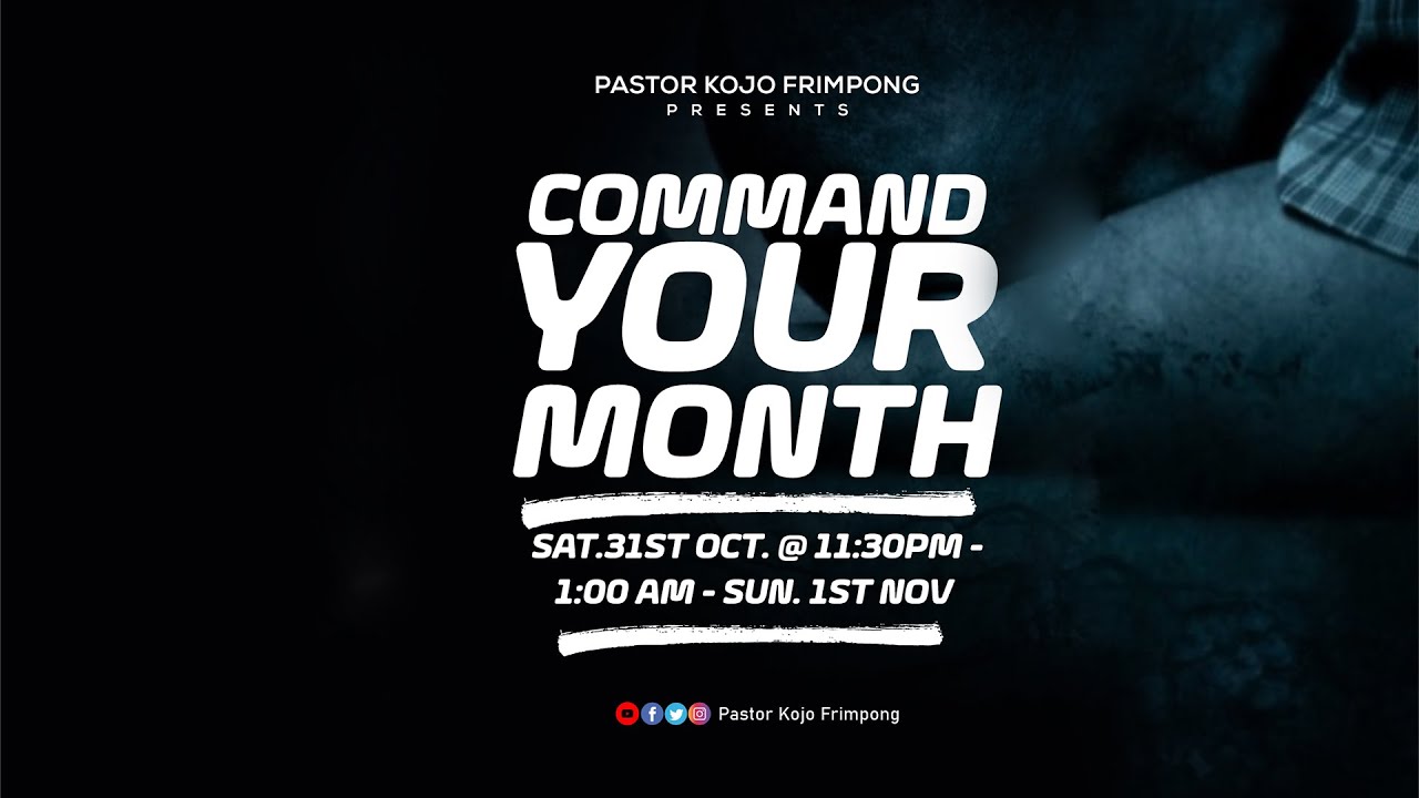COMMAND YOUR MONTH - YouTube