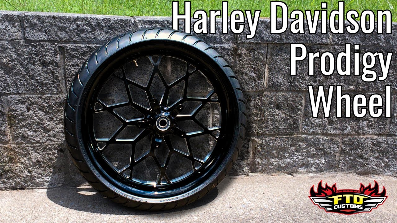 FTD Customs Harley Davidson Prodigy Replica Wheel - YouTube