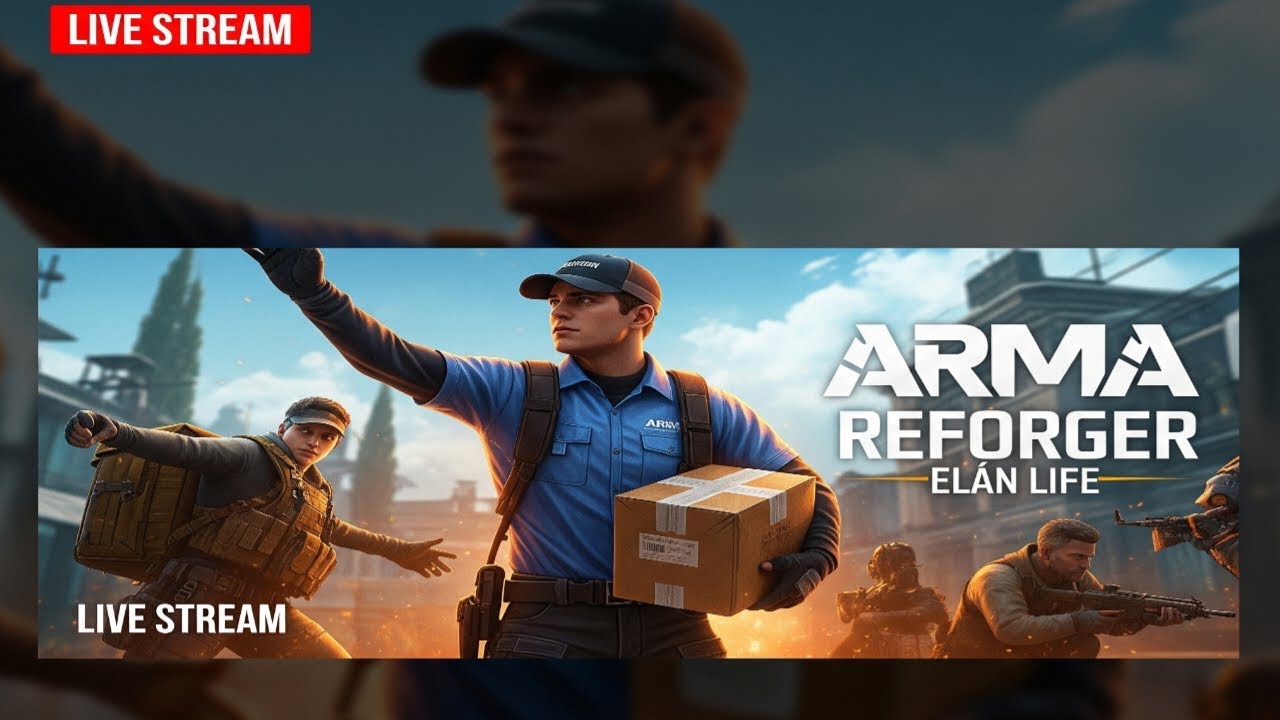 THE LIFE OF A PARCEL DELIVERER! (ARMA REFORGER ELAN LIFE) - YouTube
