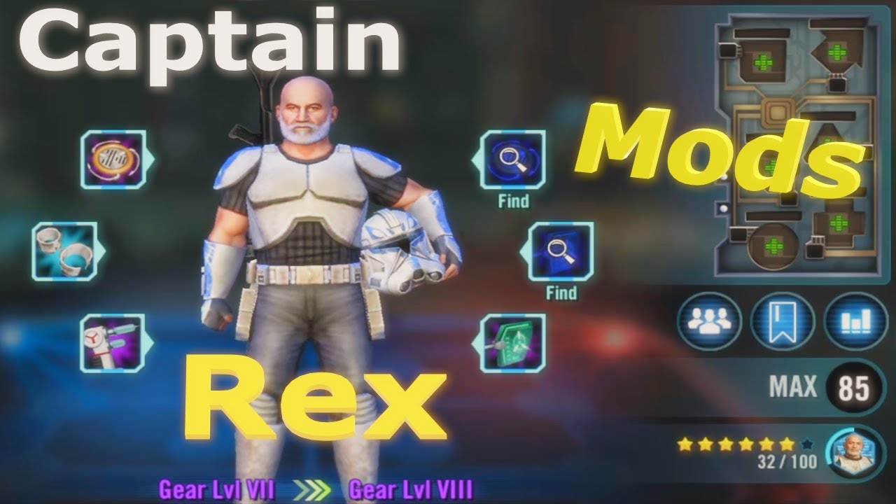 Captain Rex Joins SWGoH Phoenix Team - YouTube