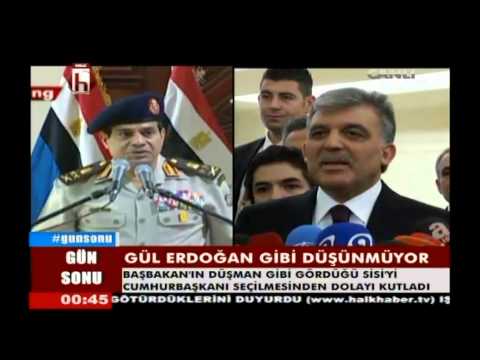 Abdullah Gul Sisi ye tebrik mesaji gonderdi , Gul Misir daki darbeye destek  oldu ,Vastleggen 13