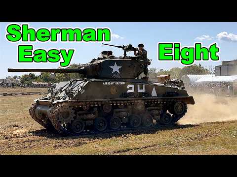 M4 Sherman Tank Easy Eight Demonstration M4A3E8 |  Army Heritage Days, Carlisle, PA