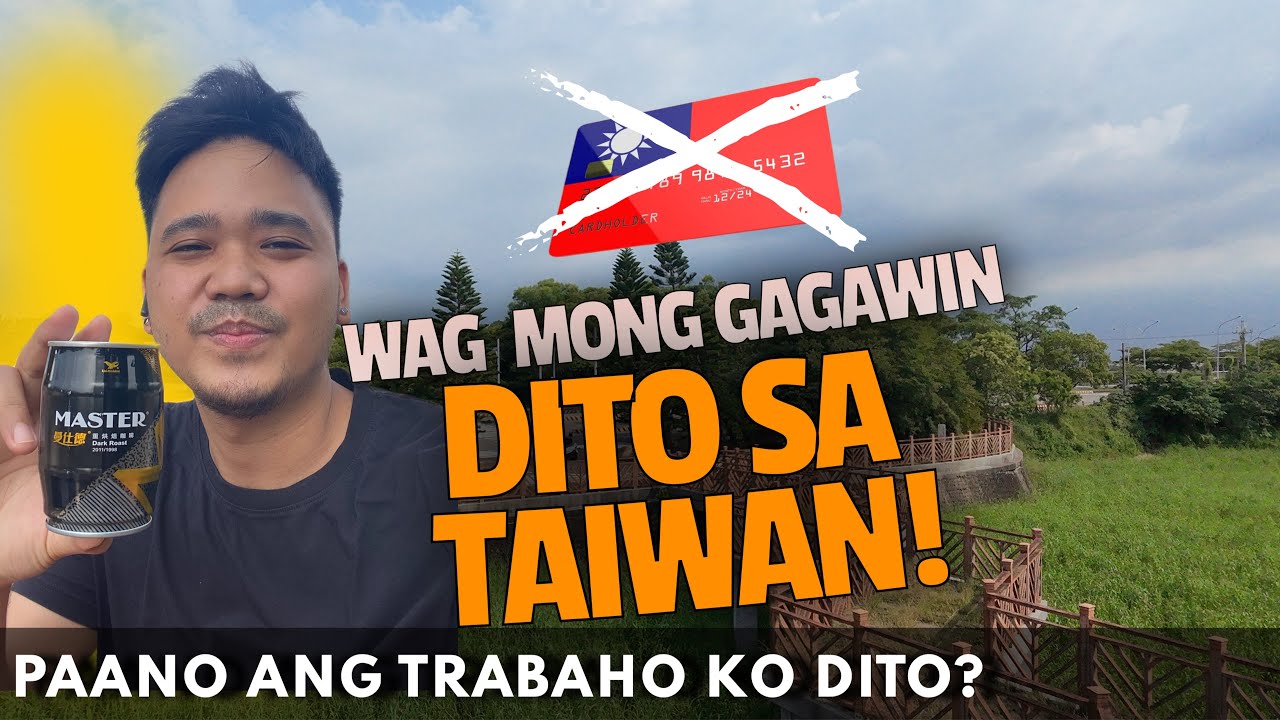 WAG MONG GAGAWIN DITO SA TAIWAN! - YouTube