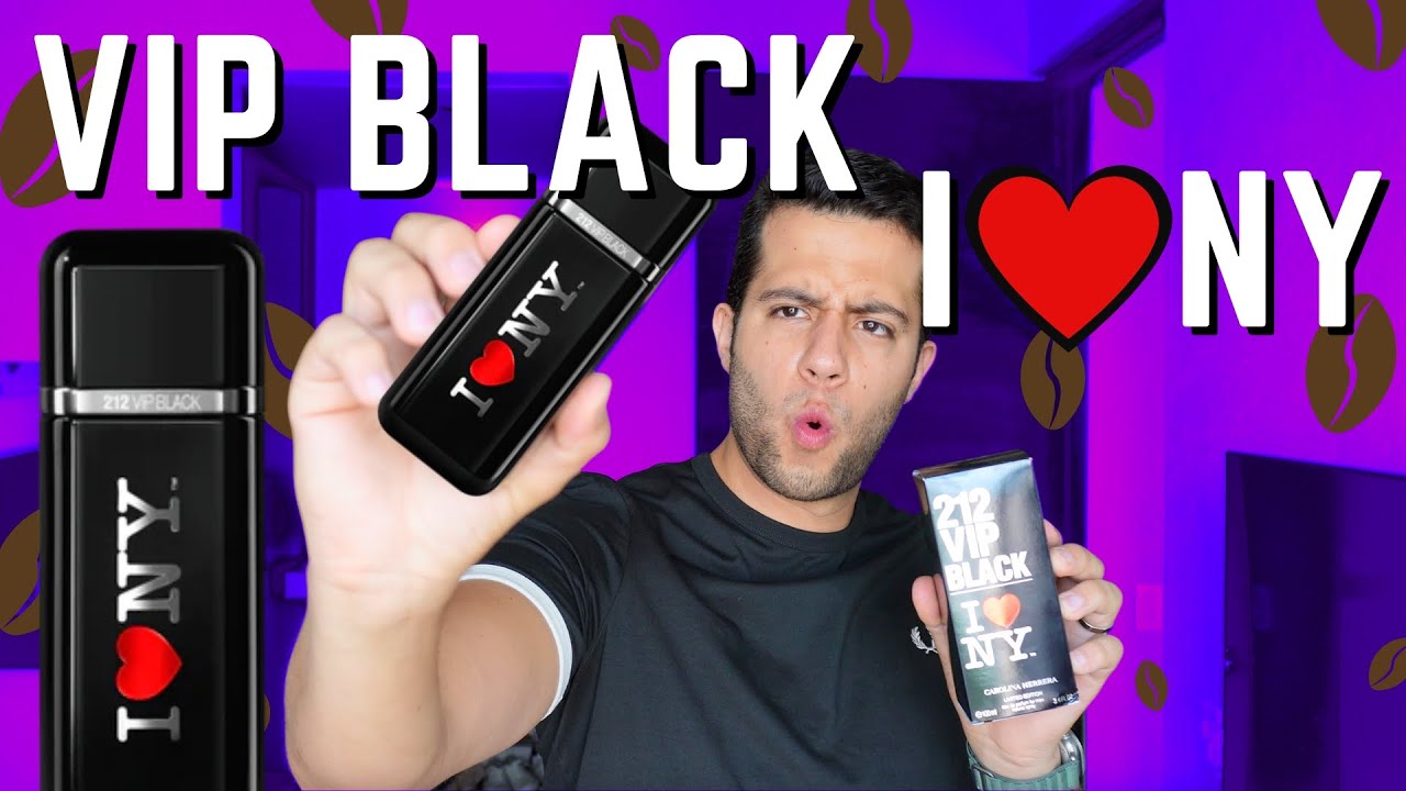 212 VIP Black I LOVE NY - ¡POR FIN UNO POTENTE! - YouTube