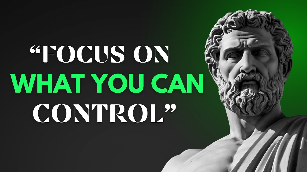 Focus On What You Can Control - Stoicism - YouTube
