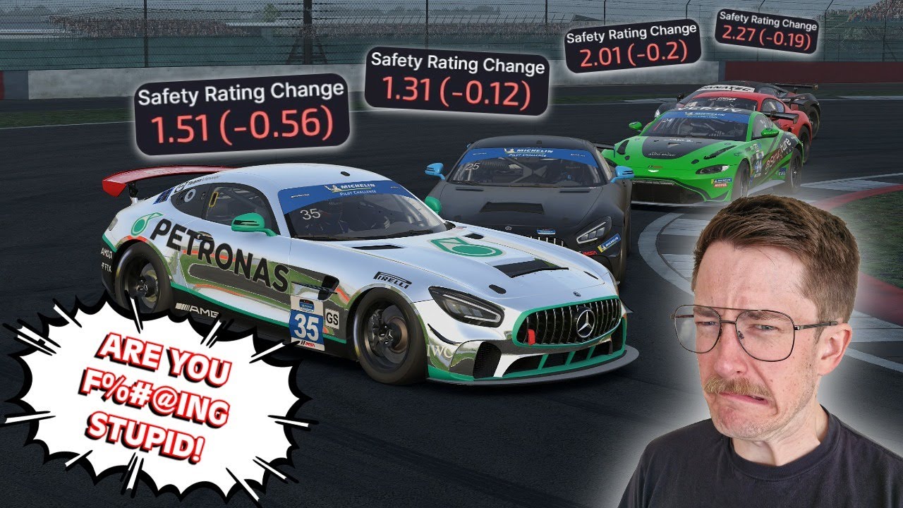 When The Whole iRacing Lobby Is Angry, This Happens... - YouTube