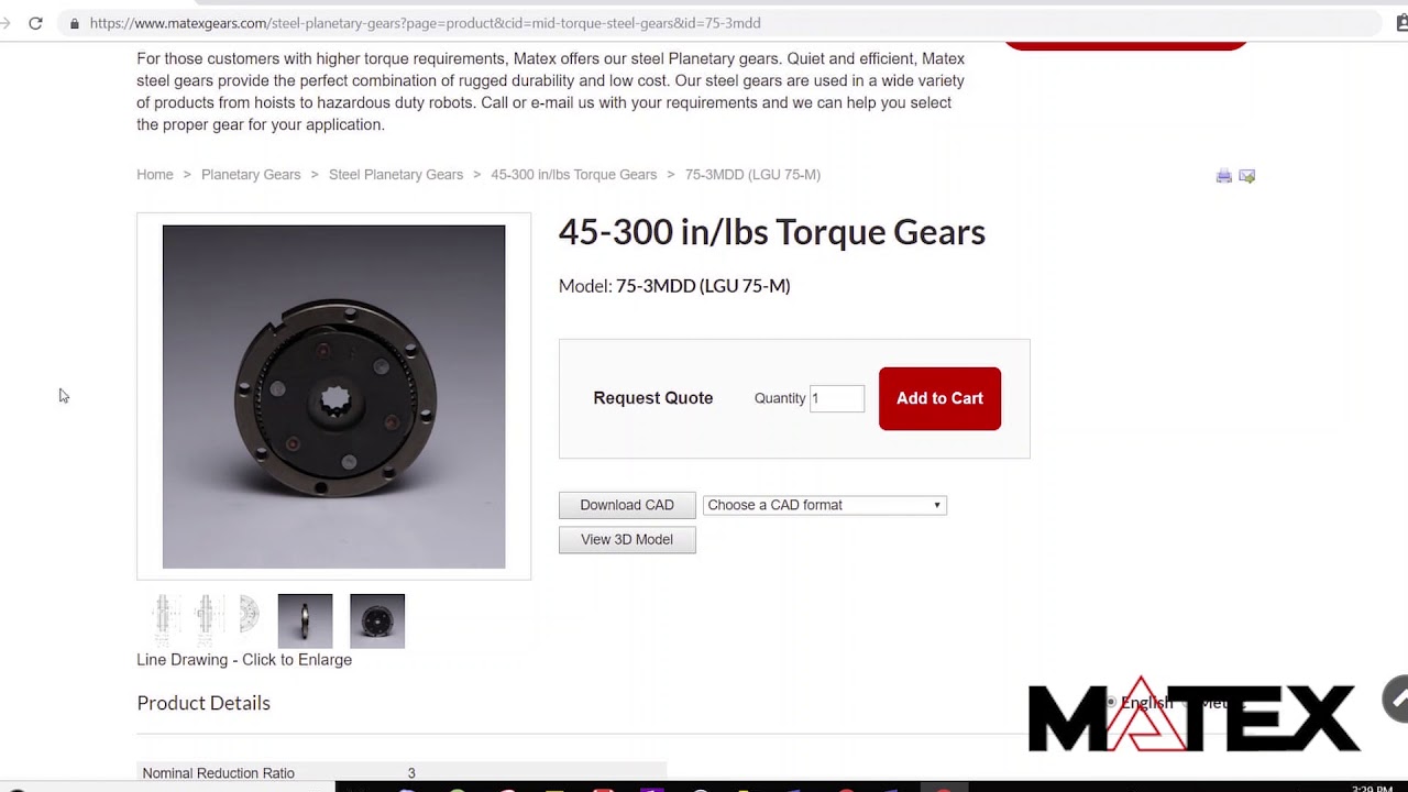 How to Customize Planetary Gears with Matex Gears - YouTube