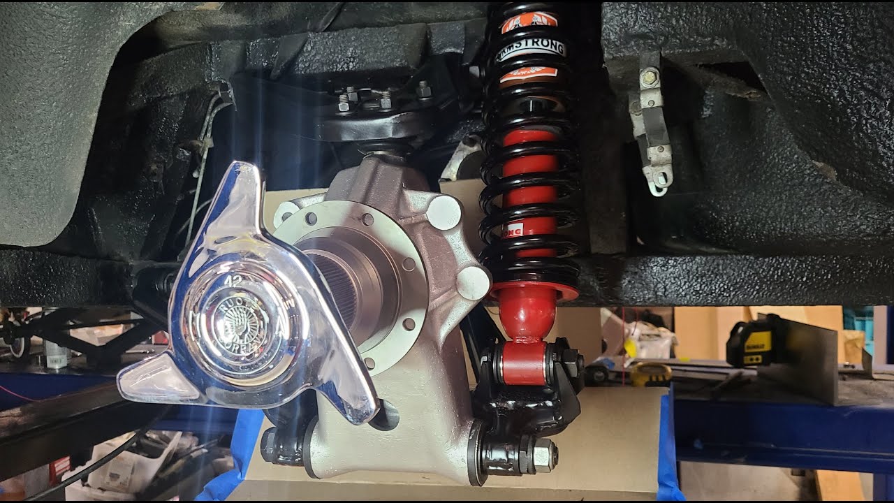 Lamborghini early rear suspension part 4: Installing rear suspension # ...