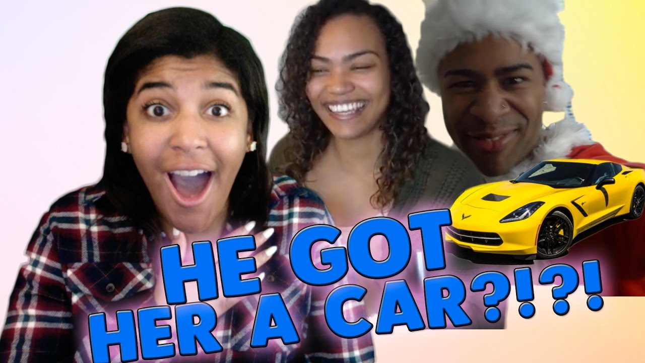 HE GOT HER A CAR?!?! || PRETTYBOYFREDO'S NEW SPORTS CAR FOR CHRISTMAS ...
