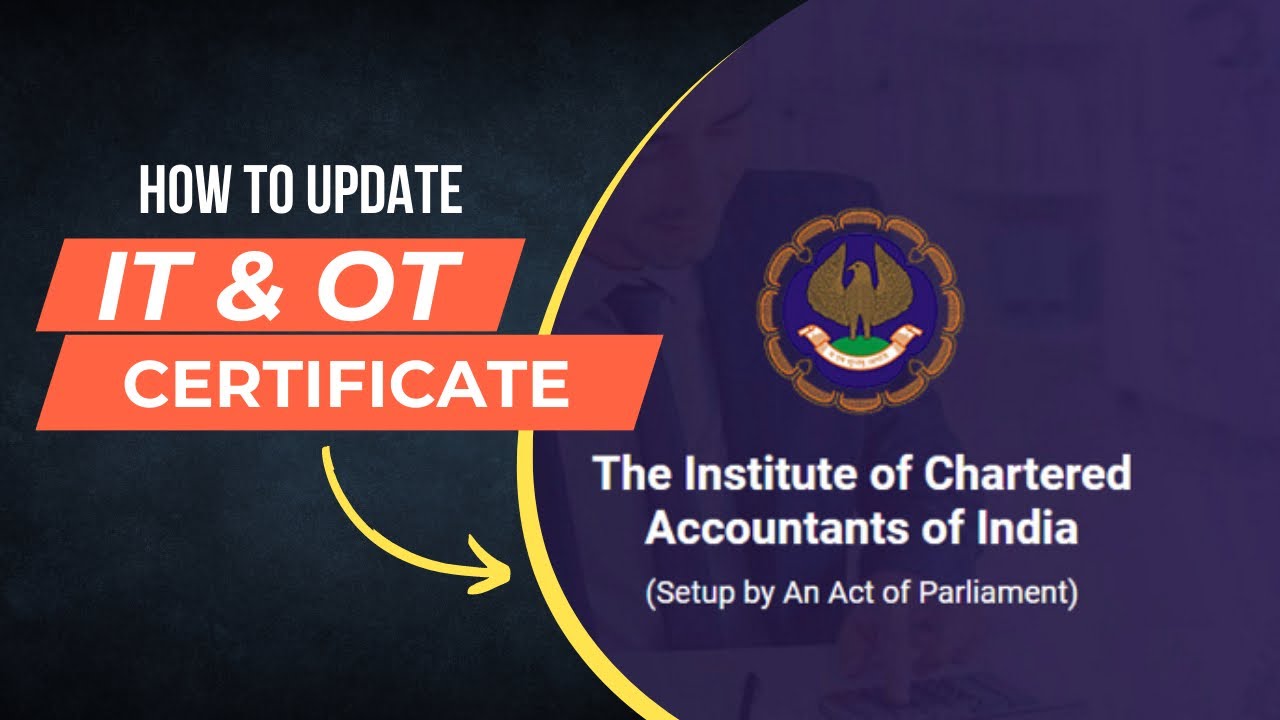 How To Update CA ITT ORIENTATION Details In ICAI SSP| UPLOAD CERIFICATE ...