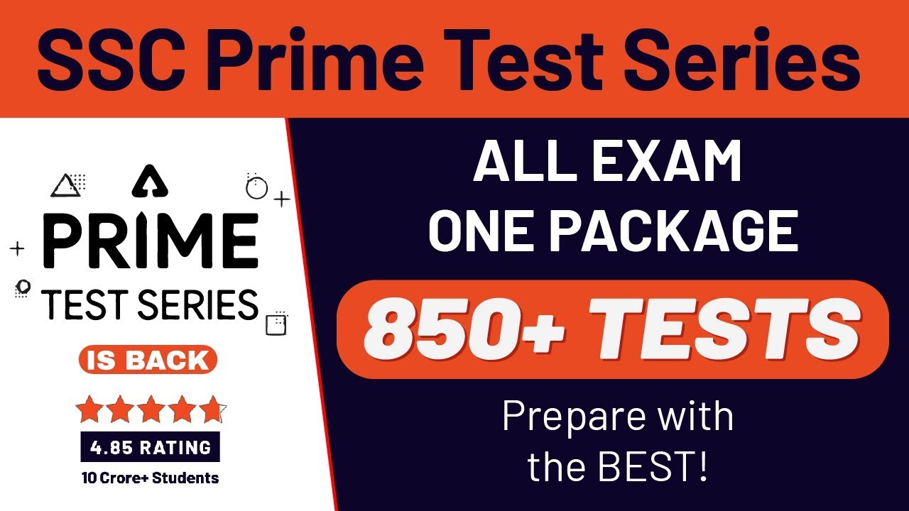 Prime Test Series | All Exams | One Package - YouTube
