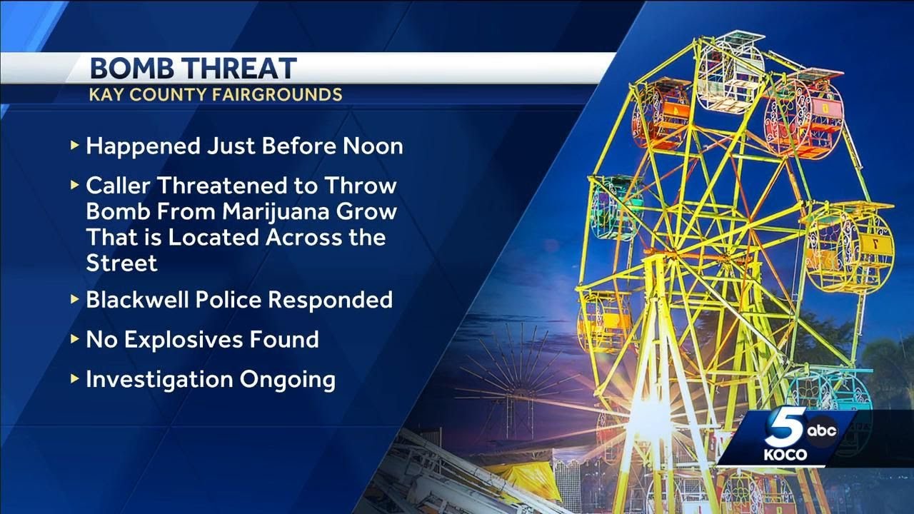 Potential bomb threat to marijuana grow near Kay County Fairgrounds ...