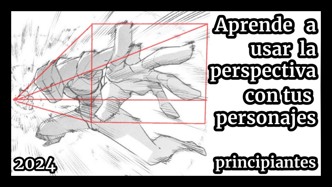 como dibujar perspectiva con tus personajes - YouTube