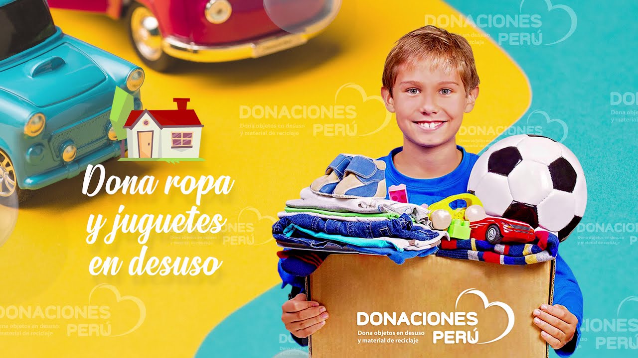 DONA ROPA Y JUGUETES - YouTube