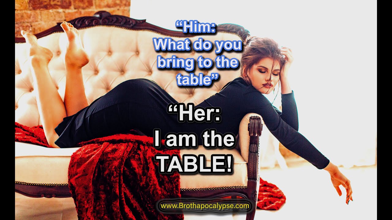 Ladies, Here's How to Bring Something to the Table - YouTube
