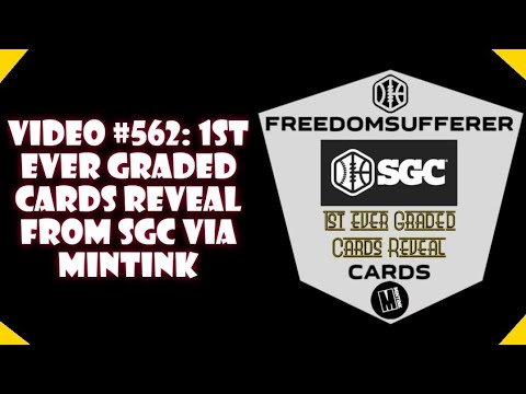 Video #562: SGC 1st ever Graded Cards Reveal Via MintINK! - YouTube