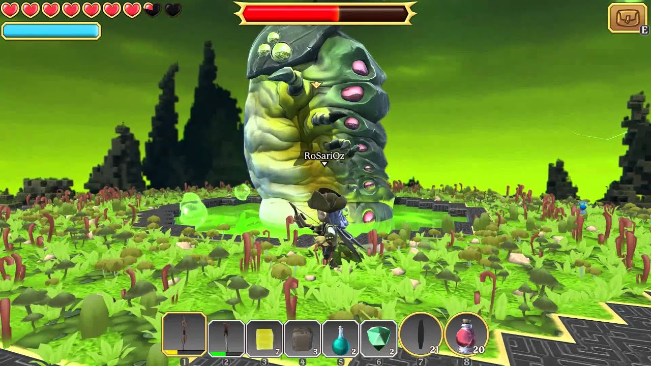 Portal Knights BOSS LV 10 - YouTube