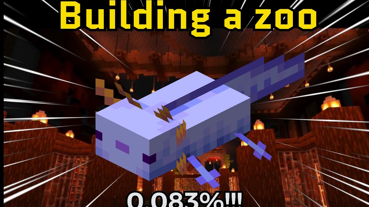 Building A Zoo For The Rarest Mobs In Minecraft - YouTube
