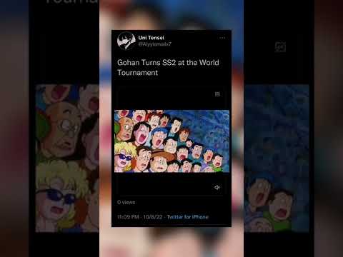 Don’t underestimate Gohan of your getting folded 40 seconds long - YouTube