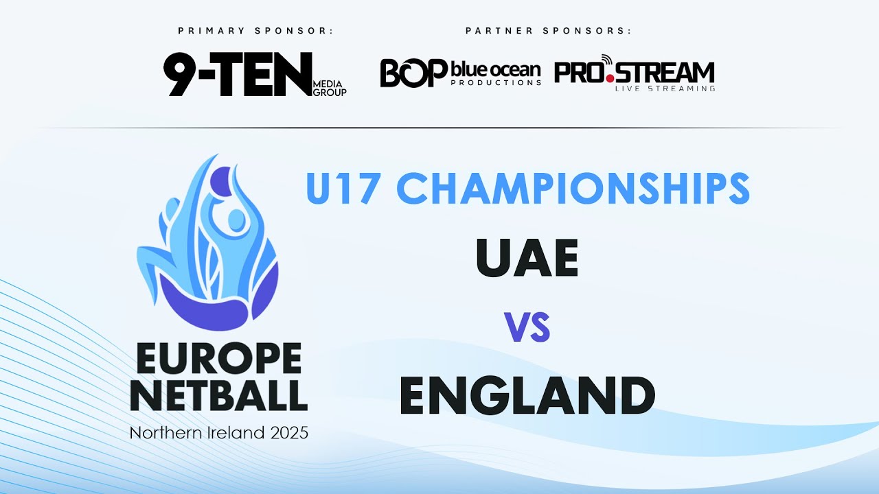 UAE vs England | Europe Netball U17 Championships Highlights - YouTube