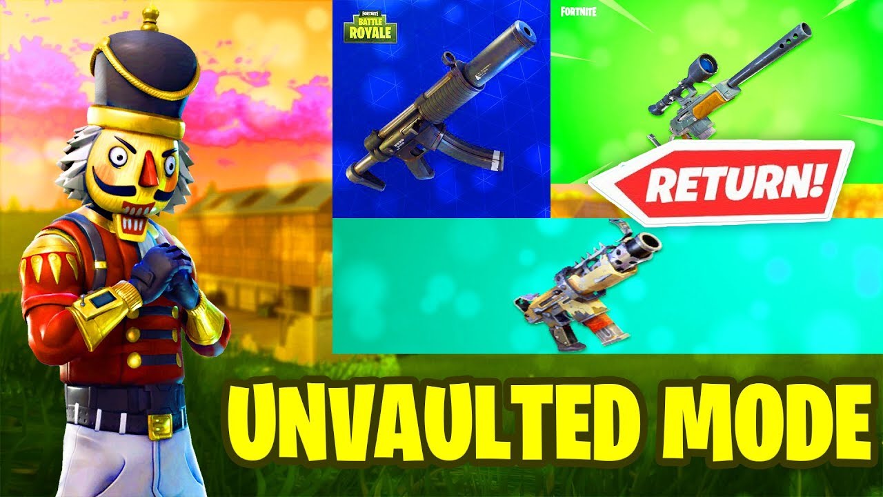 FORTNITE Unvaulted GAMEPLAY|گیم پلی آنوالتد در فورتنایت - YouTube