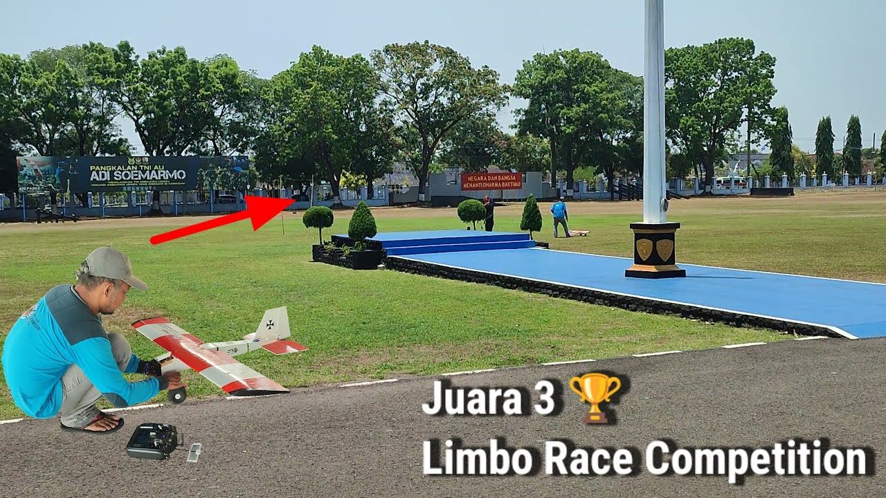Limbo Race Rc Pesawat Aeromodelling Kejuaraan Nasional Pilot Om Andy ...