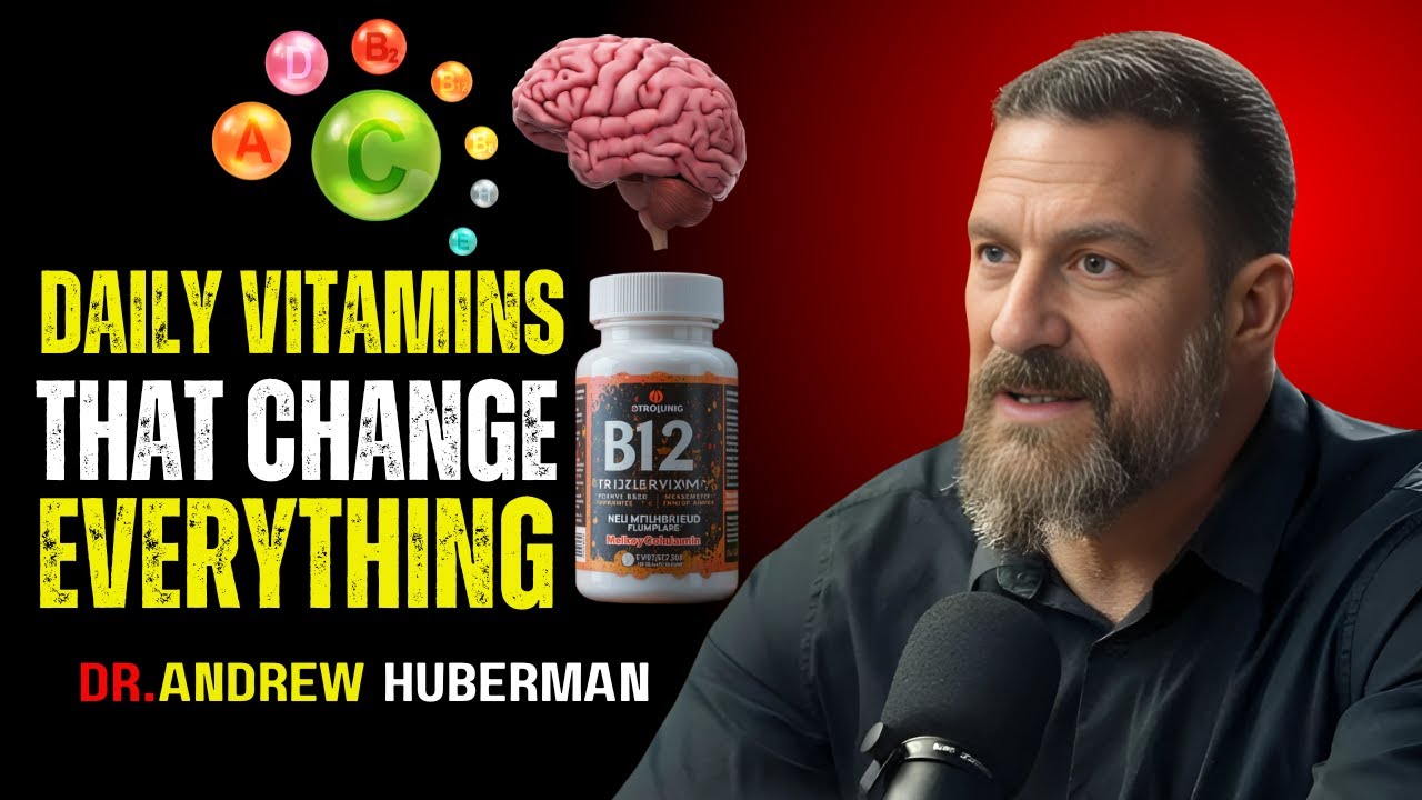 “Keep These Vitamins Daily — Your Brain & Body Will Transform || Dr ...