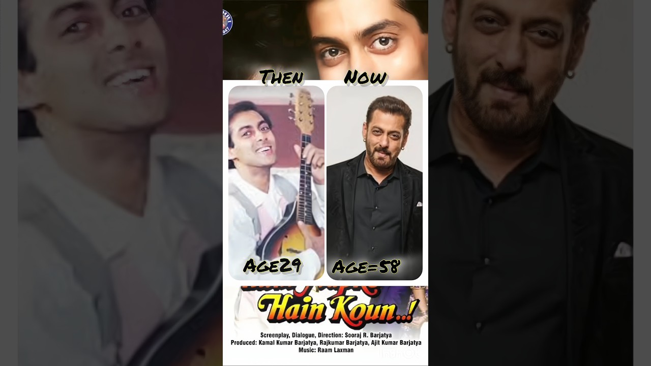 Hum Apke Hain Koun Movie All Cast Then and Now 2024😯।। #salmankhan # ...