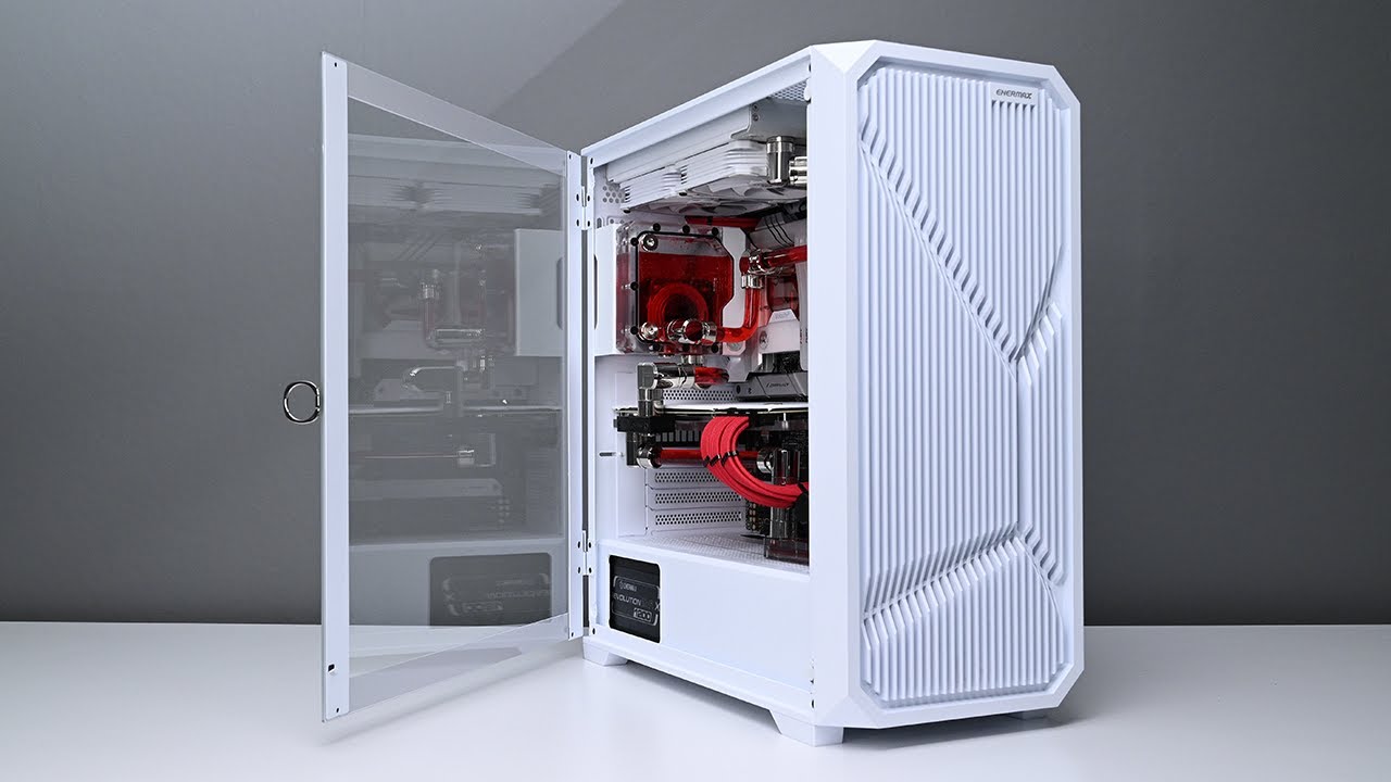 CES 2024 – Enermax custom water cooled PC build - YouTube