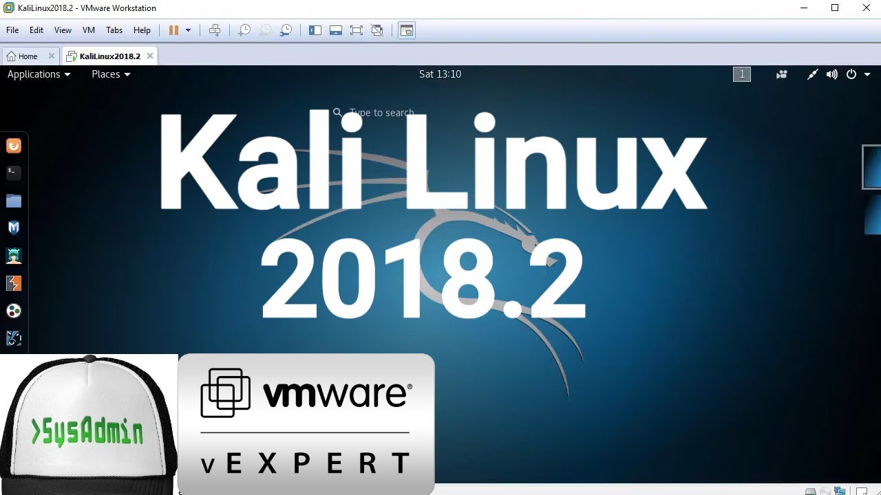 How to Install Kali Linux 2018.2 + VMware Tools + Review on VMware Workstation [2018] - YouTube